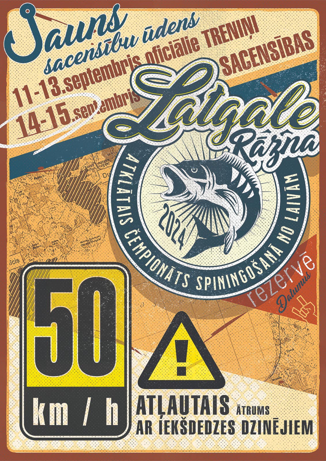 Latgales Čempionāts spiningošanā no laivas – LMSF.LV